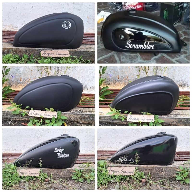 Jual Tangki BSA Tangki Custom BSA British Triumph Japstyle scrambler ...