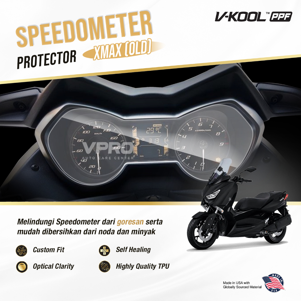 Jual VKOOL PPF Speedometer Motor Yamaha XMAX | Anti Gores Motor ...