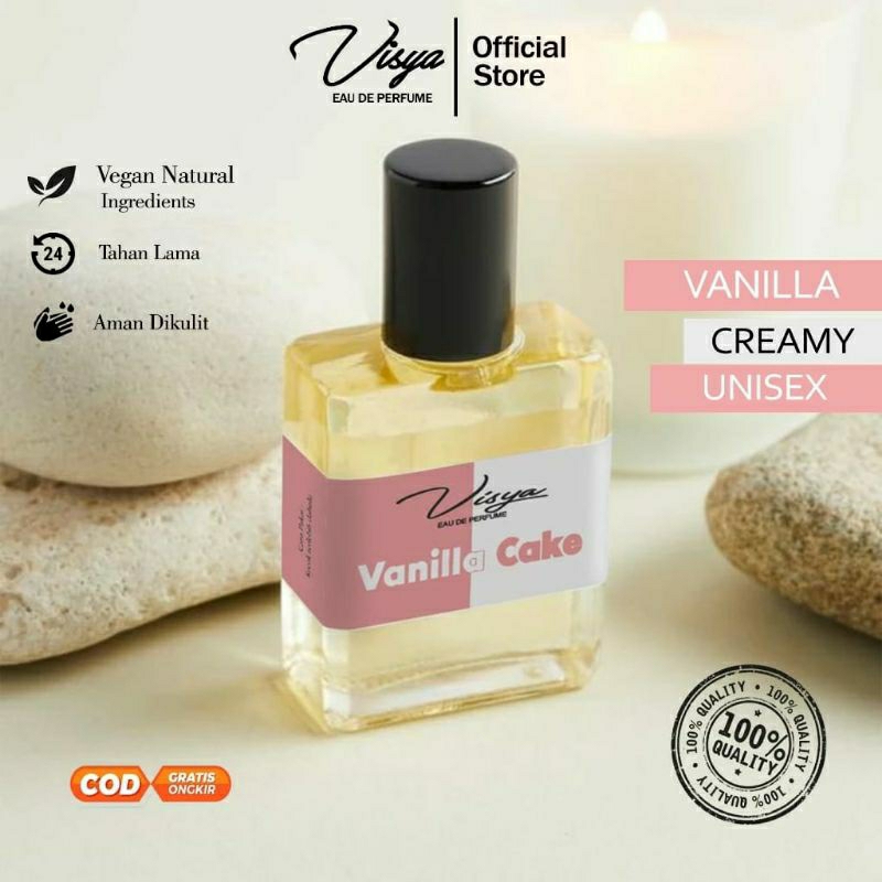 Jual Parfum Vanilla Cake Viral Cream Minyak Wangi Aroma Kue Lembut ...