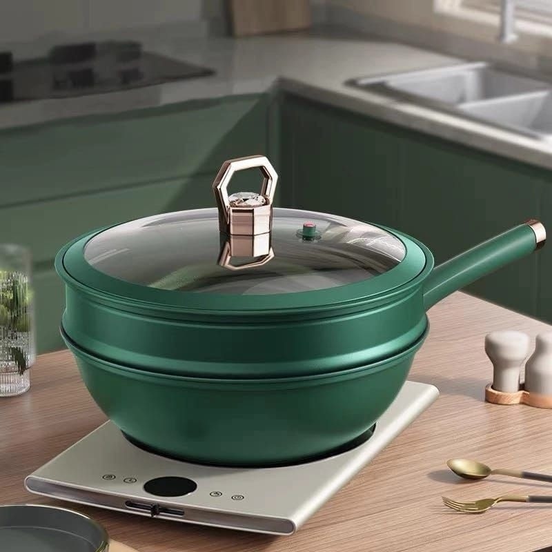 Jual Panci Serbaguna 2in1 Bisa Kukus dan Goreng Panci Super Tebal Panci ...