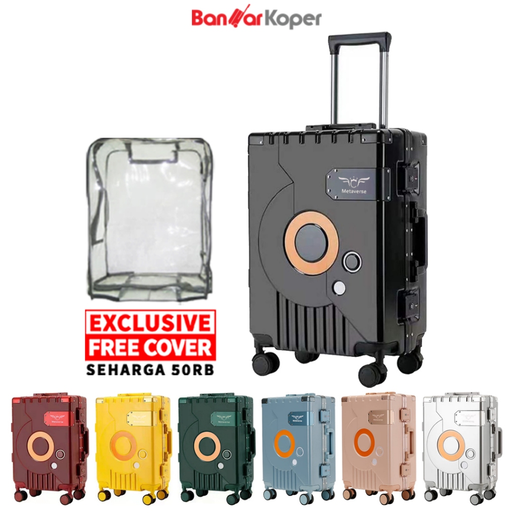 Jual Tas Koper Metaverse A005 Koper 24 Inch Hardcase Nonzipper Anti ...