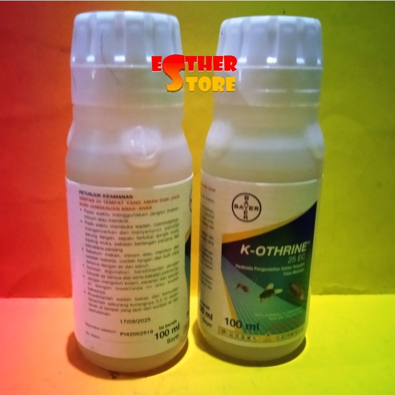 Jual Obat Fogging Terbaru Bayer K-Othrine 25EC 100ml Deltametrin Basmi ...