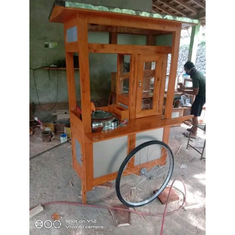 Jual gerobak bakso keliling | Shopee Indonesia