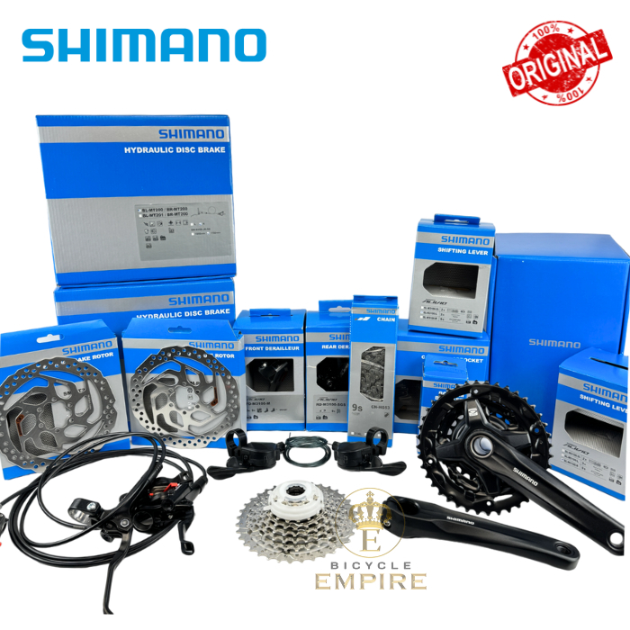 Jual Groupset GS Grupset Shimano Alivio M3100 3 x 9 Speed Hydraulic ...
