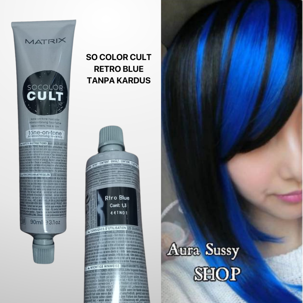 Jual NEW MATRIX So Color Cult Retro Blue 90 ml (TANPA KARDUS) | Shopee ...