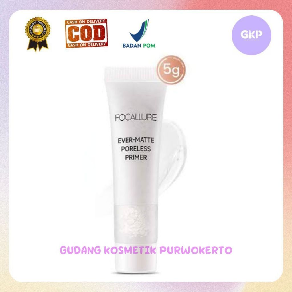 Jual Focallure Ever Matte Poreless Primer Trial Size | Shopee Indonesia