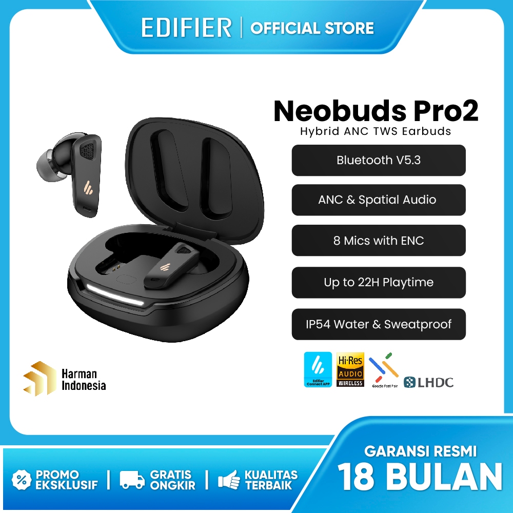 Jual Edifier Neobuds Pro 2 True wireless Noice Cancellation in-Ear ...