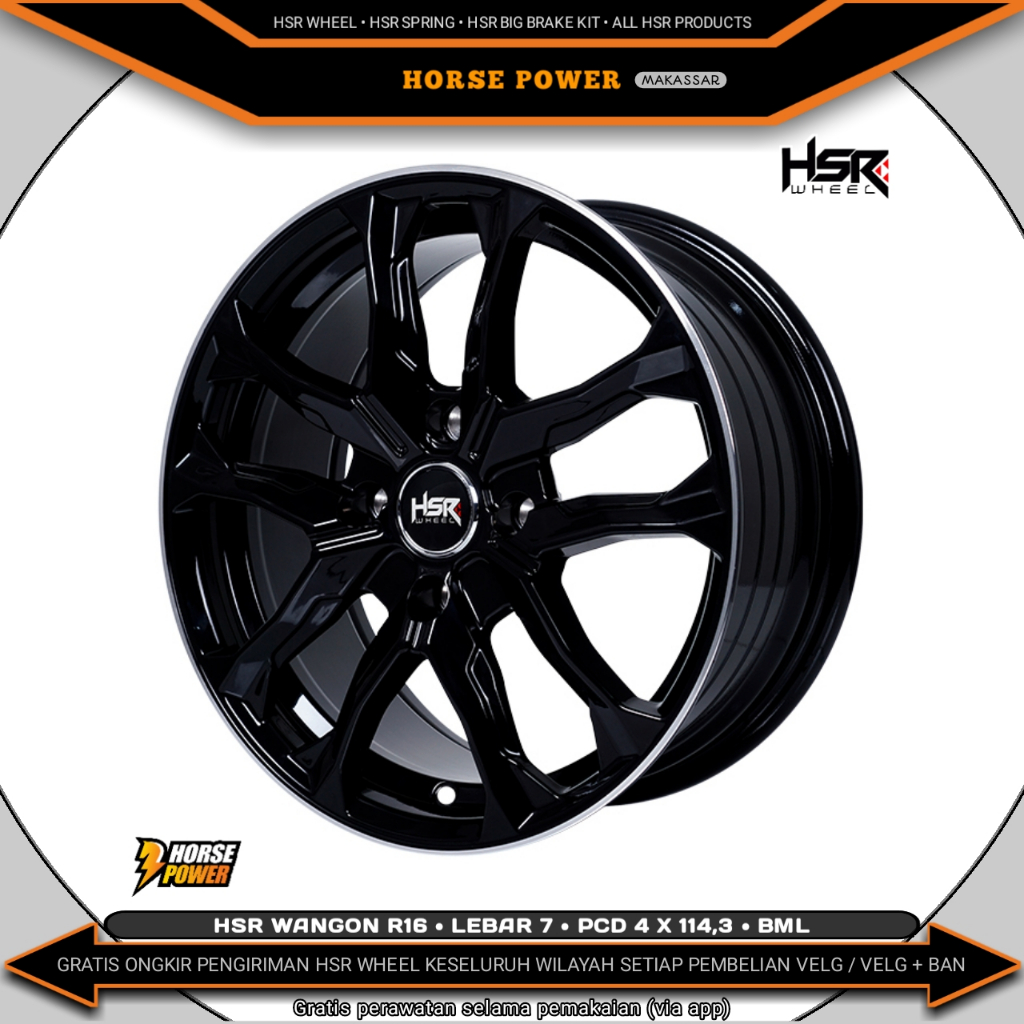 Jual Velg R16 • Mobil 4 Baut Roda • Single Pcd 4 x 114,3 • Hsr Wangon | Shopee Indonesia
