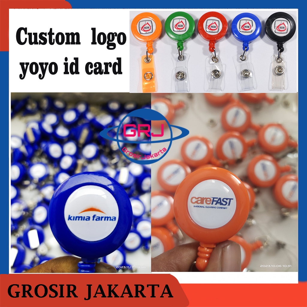 Jual Custom logo Yoyo id Card | Shopee Indonesia