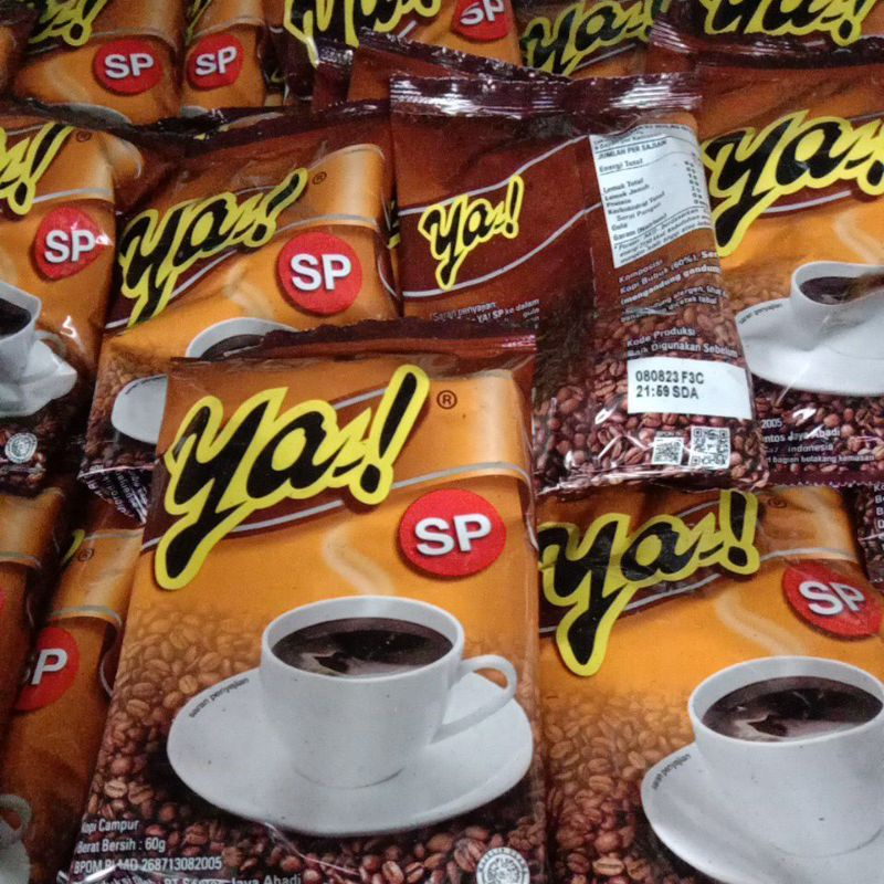 Jual KOPI YA SP 60GR RENCENG ISI 10 SACHET | Shopee Indonesia
