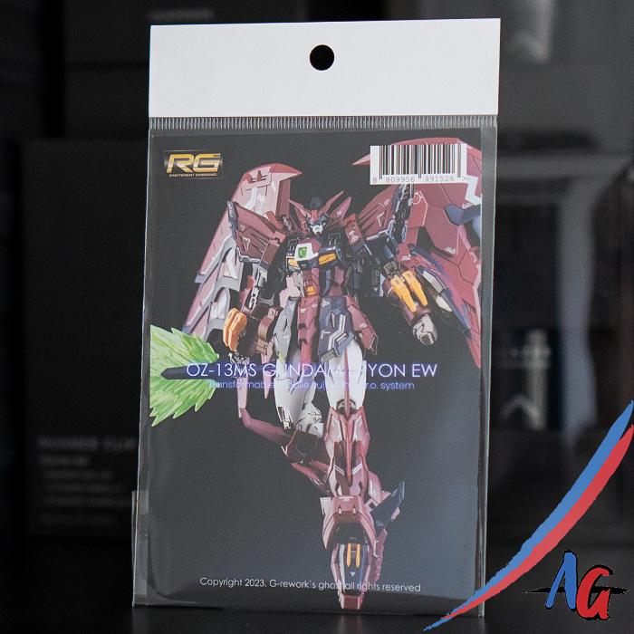 Jual G-Rework RG Gundam Epyon Water Decal Sticker | Shopee Indonesia