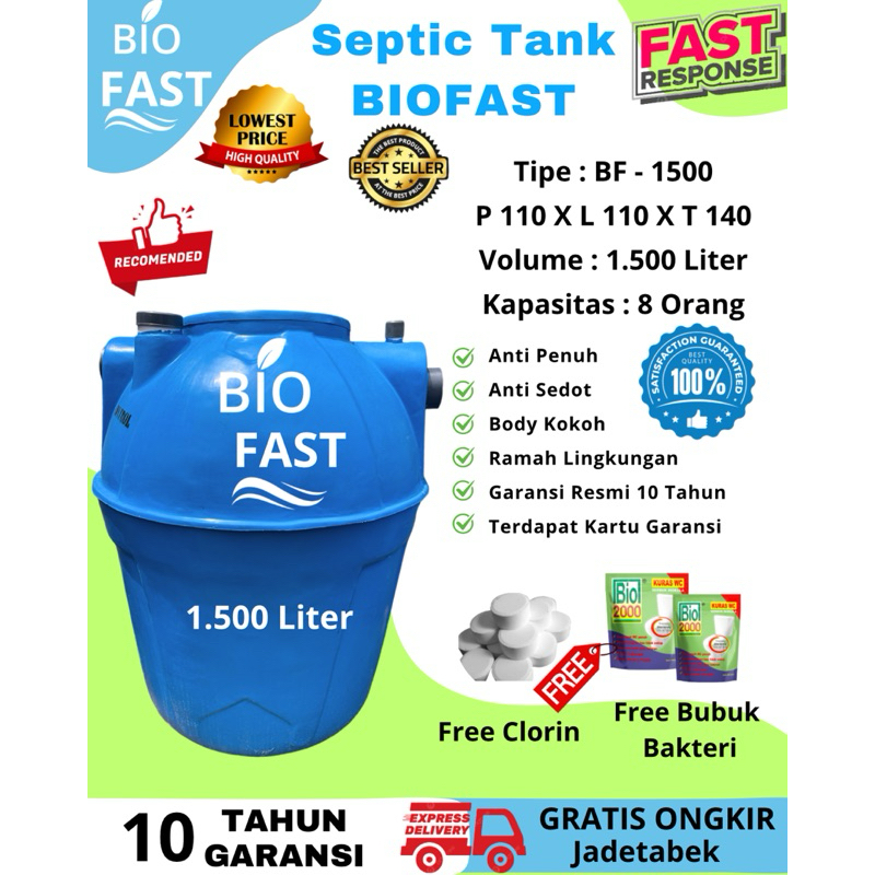 Jual septic tank bio, biotech, biotaff, biofil, biotank, biofilter ...