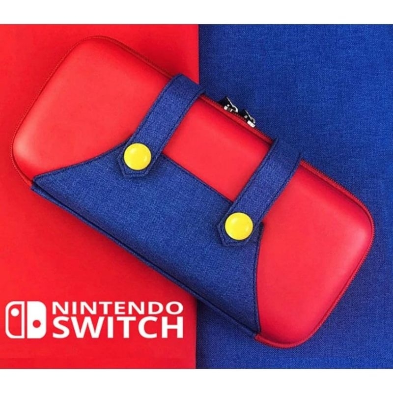 Jual Pouch Mario For Nintendo Switch / Nintendo Switch Pouch Mario ...