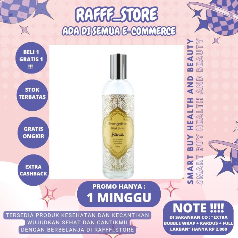Jual EVANGELINE Hijab Eau De Parfum Rania 100ml | Shopee Indonesia