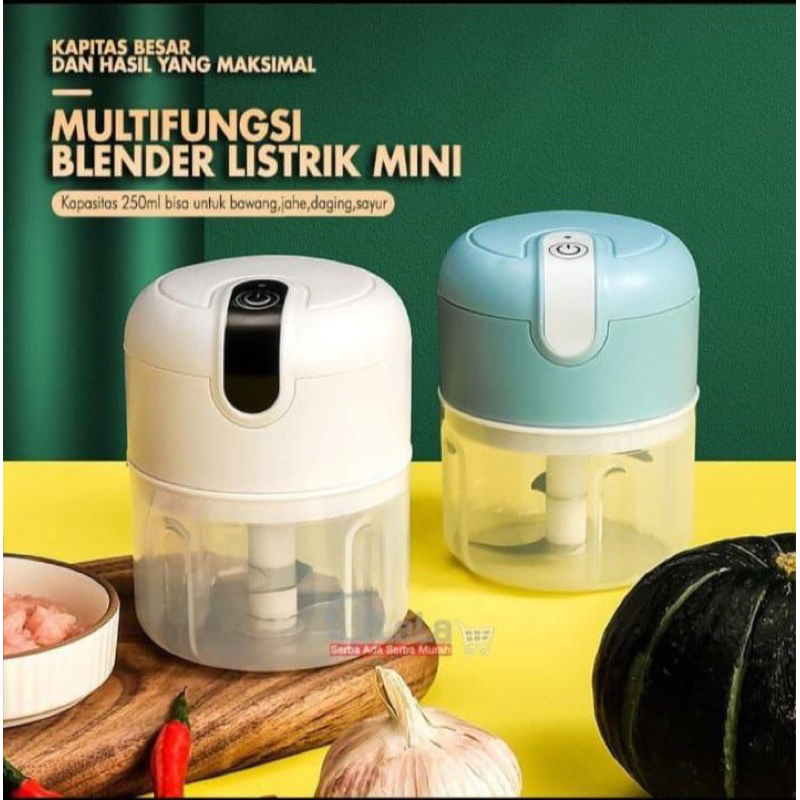 Jual Kylo | Mini Chopper USB Mini Blender Multifungsi Portable Chopper ...