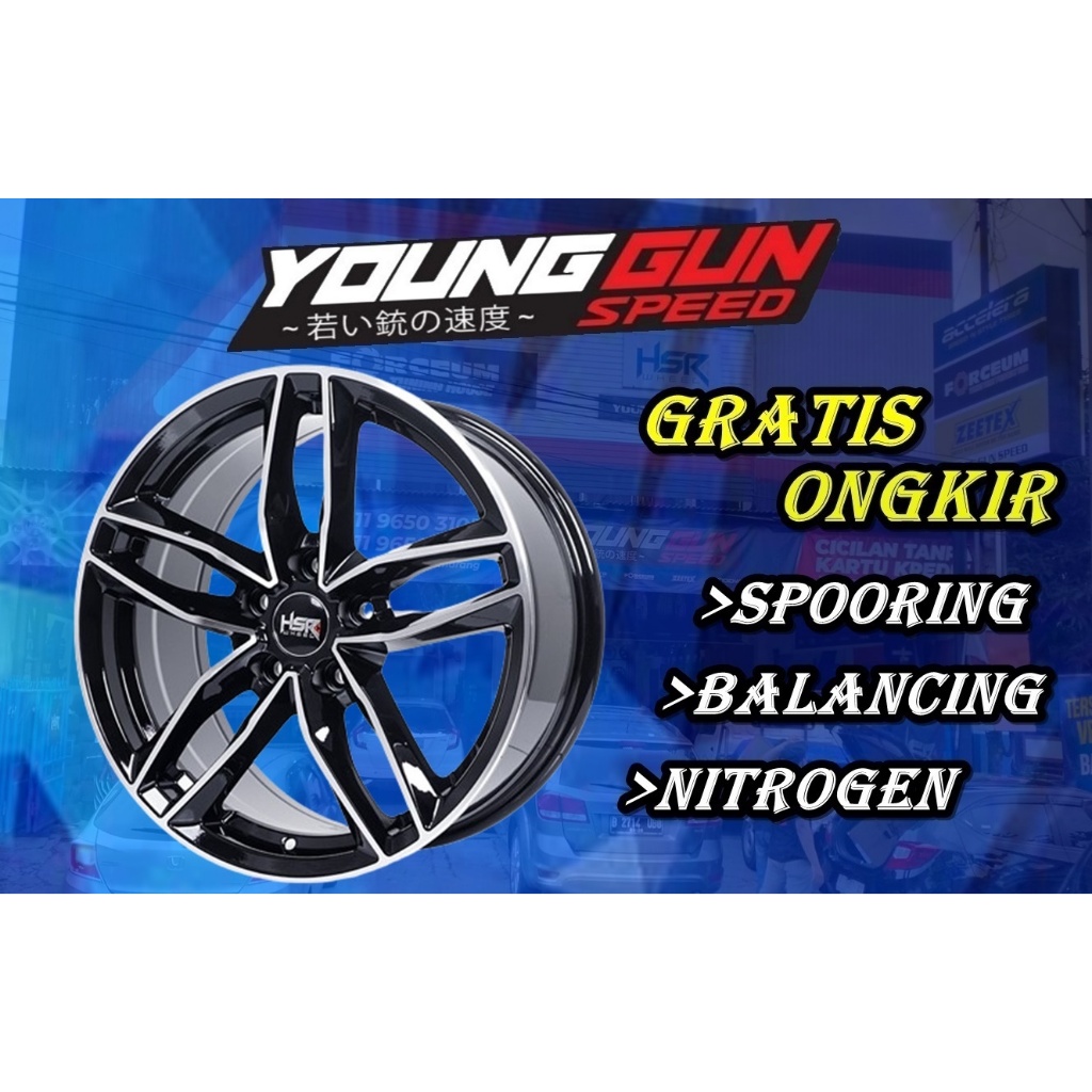 Jual Velg HSR GIFU R17 Baut 5 Mobil Mercy Velg Murah R17 Lebar 7,5 Et ...