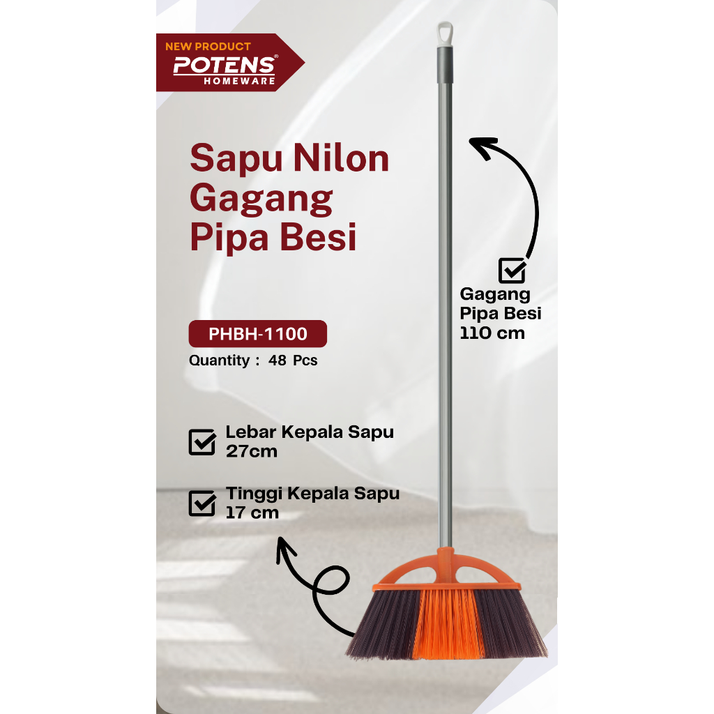 Jual Sapu Nilon Head Model Lili / Sapu Lantai / Sapu Pembersih | Shopee ...