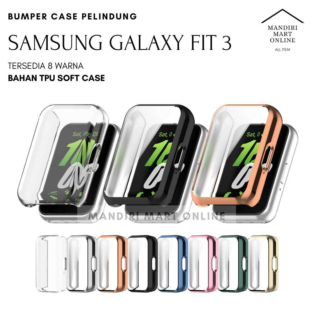 Jual Bumper Soft Case 2 in 1 Samsung Galaxy Fit 3 Casing Soft Case TPU Anti Gores Samsung Fit 3 ...