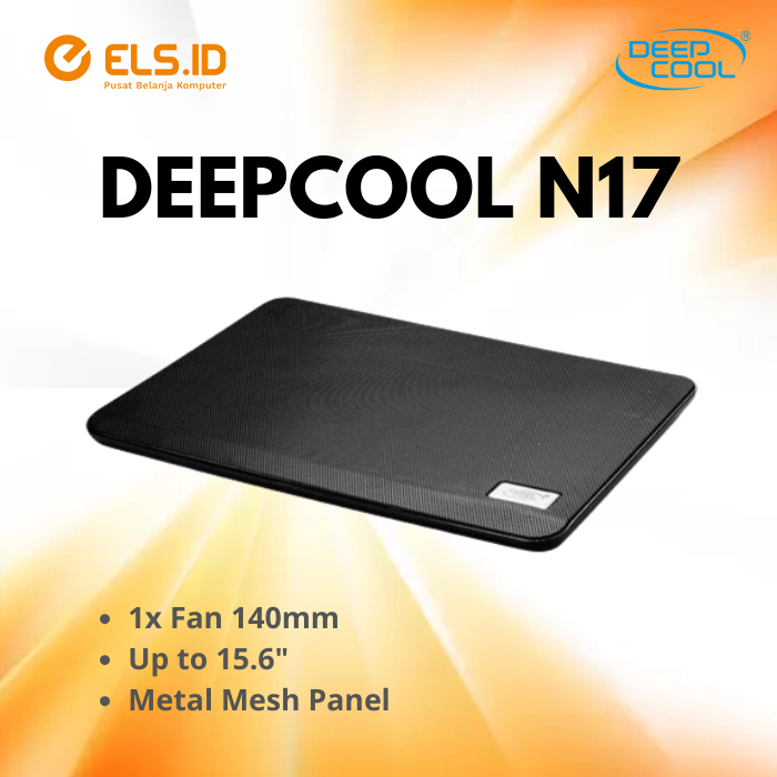 Jual Deepcool N17 Notebook Cooler Metal Mesh Panel | Shopee Indonesia