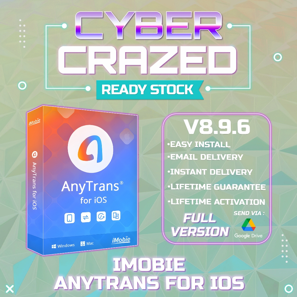 Jual (Win/Mac) iMobie AnyTrans for iOS v8.9.6.20240424 Full Version (Versi Terbaru) | Shopee ...