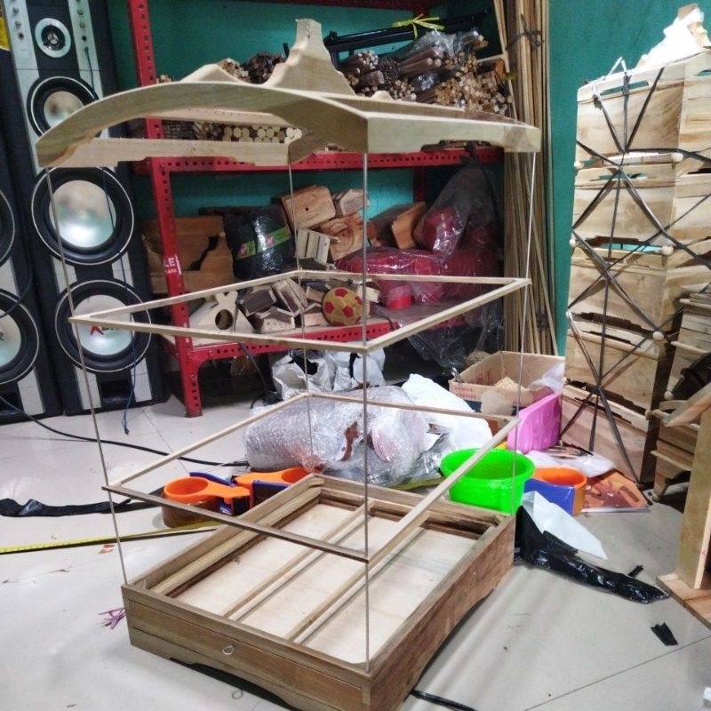 Jual sangkar diamond no 2 ambrukan untuk kenari kacer dll | Shopee ...