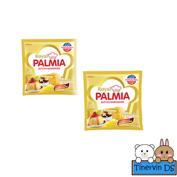 Jual ROYAL PALMIA Margarin Sachet 200 gram - 1 DUS isi 60 Sachet ...