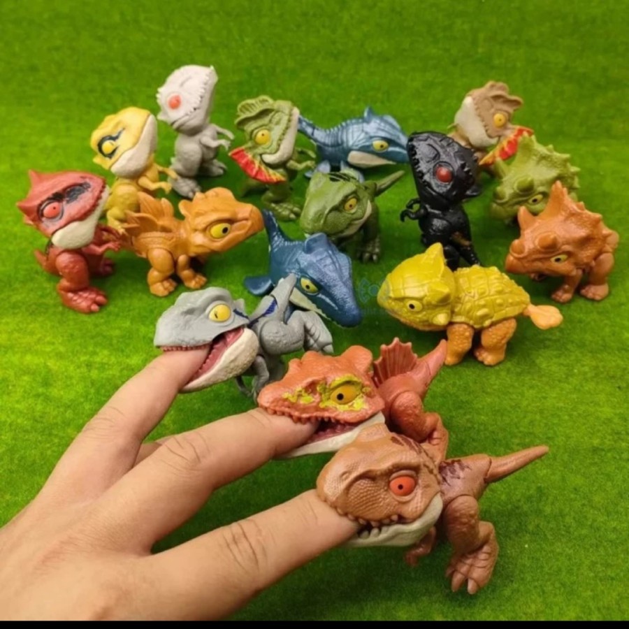 Jual Dino Snap Squad Wave Tyrannosaurus Indominus Spinosaurus Raptor ...