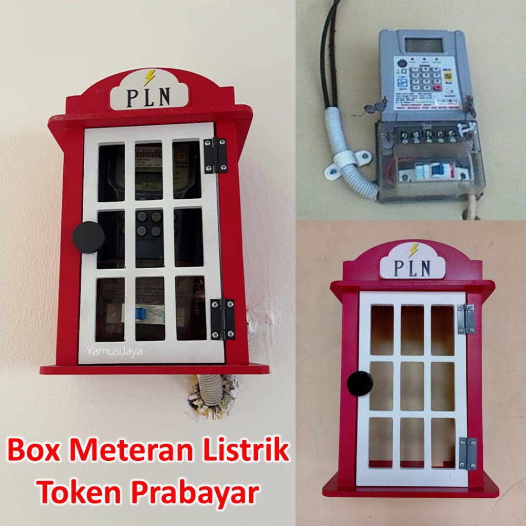 Jual Box Meteran Listrik Token Prabayar l Pelindung Meteran Listrik l ...