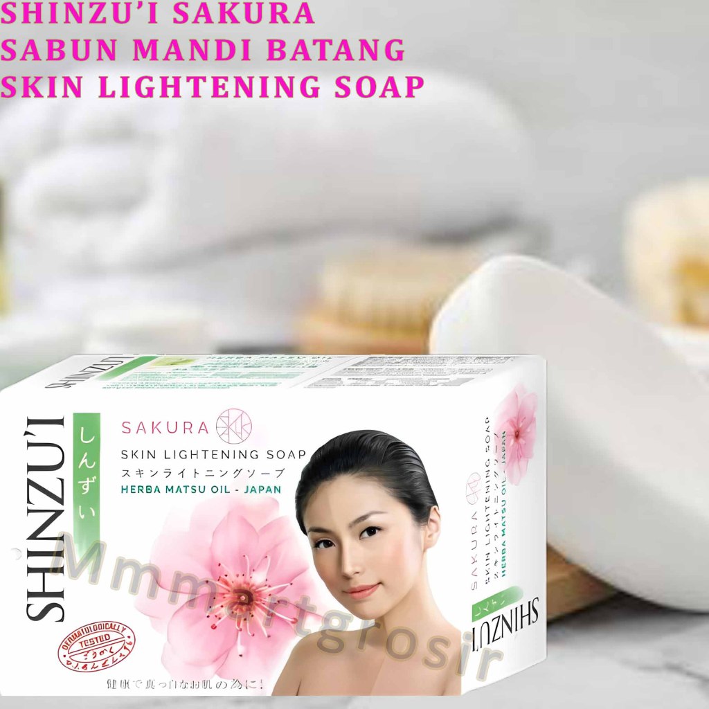 Jual Shinzui Sakura / Skin Lightening Soap / Sabun Mandi Batang / 80gr ...
