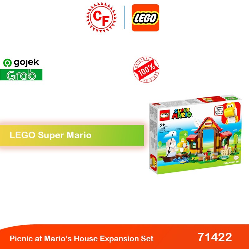 Jual Lego Super Mario 71422 (Expansion Set) Picnic at Mario's House | Shopee Indonesia