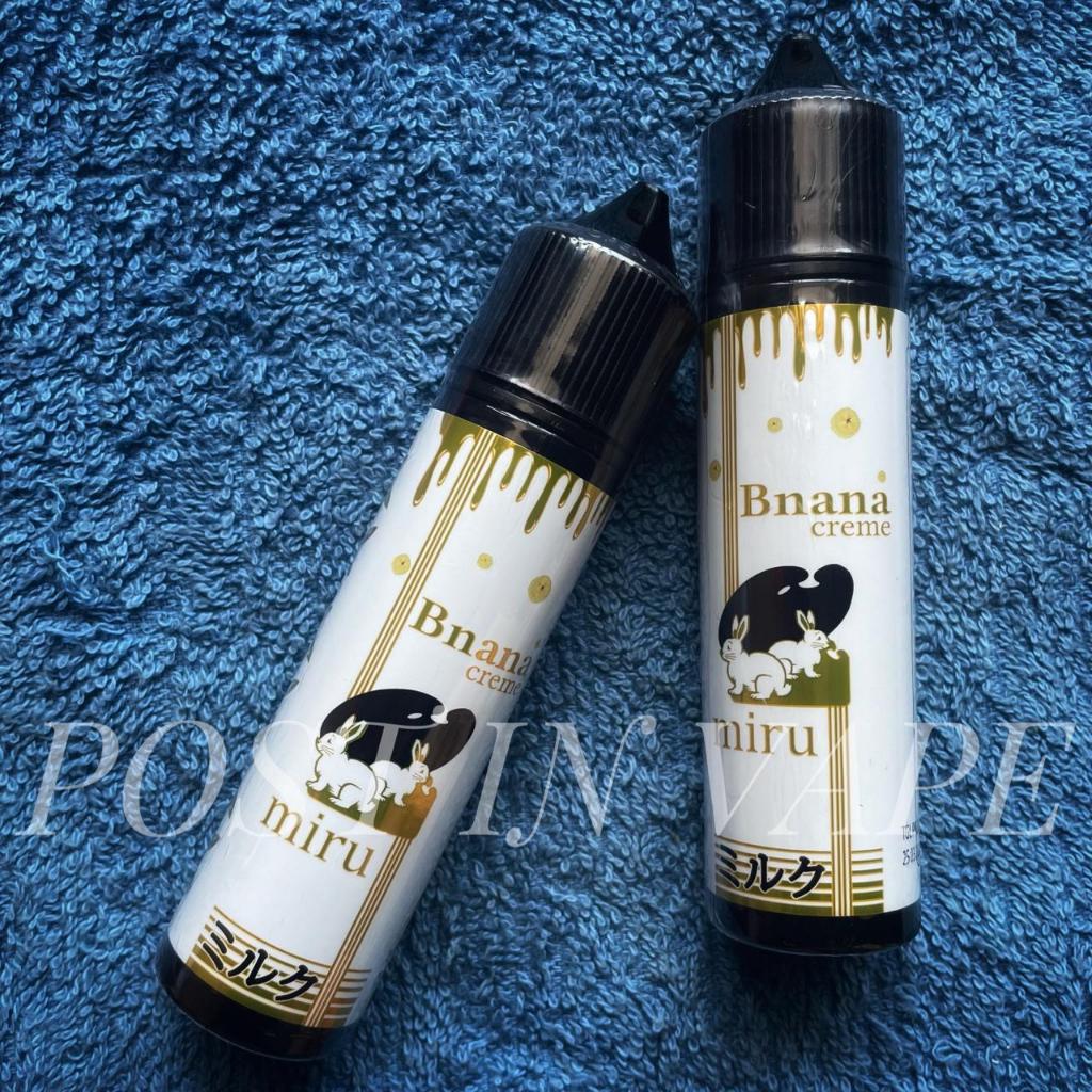 Jual Miru Banana Creme 60ml - By Jozojo Liquid Vape X Eliquid District ...