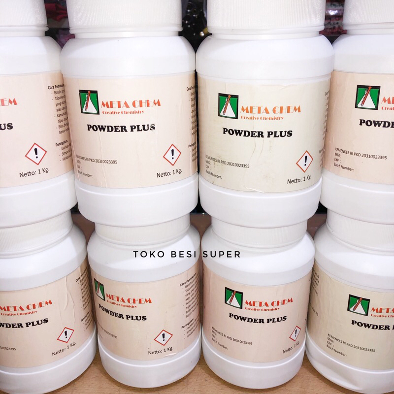 Jual Bubuk Pembersih METACHEM / Powder Plus / Multi Cleaner merk META CHEM ukuran 1kg | Shopee ...