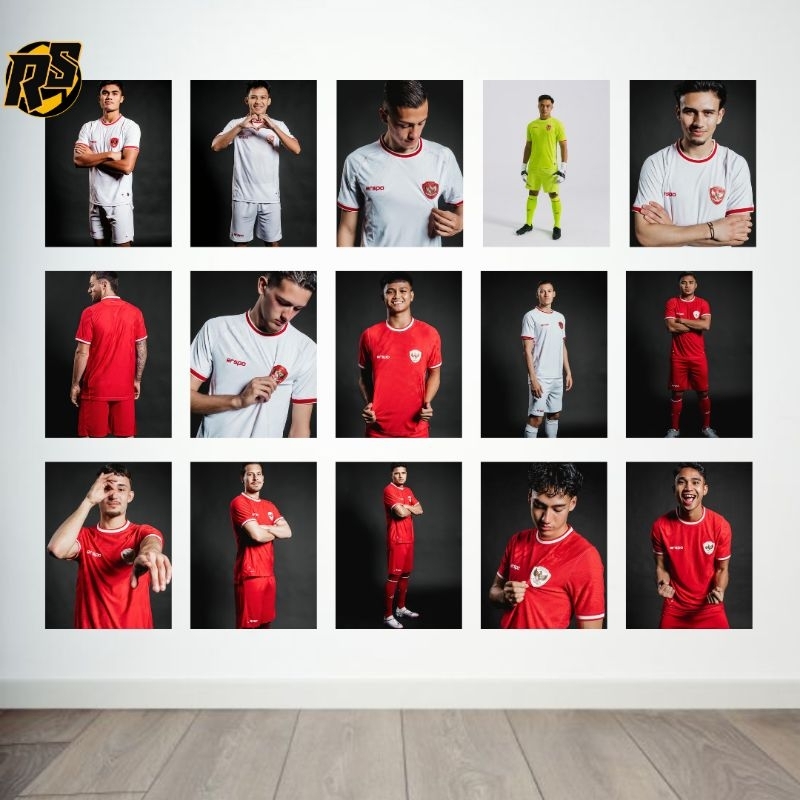 Jual Poster Timnas Indonesia Isi 15 pcs | Shopee Indonesia