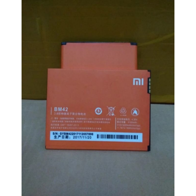 Jual BATERAI XIAOMI REDMI NOTE 1 3G 4G BM42 ORIGINAL BATERAI_BM42 ...