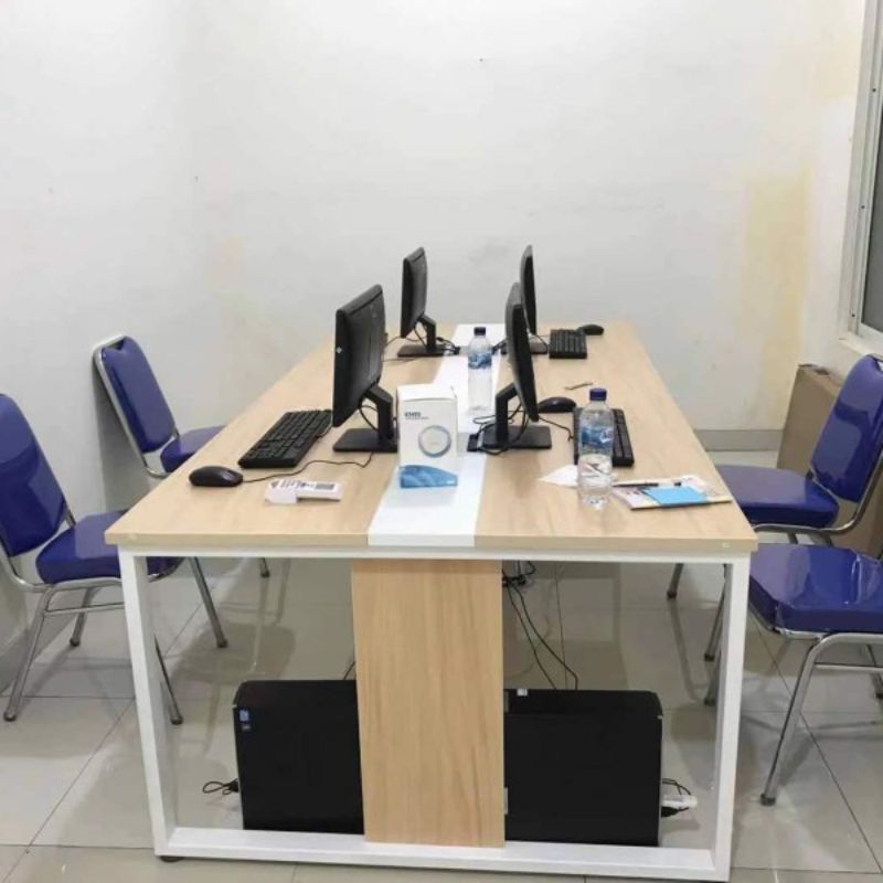 Jual MEJA MEETING 180 CM MEJA RAPAT 180 CM MEJA LABORATORIUM MEJA ...