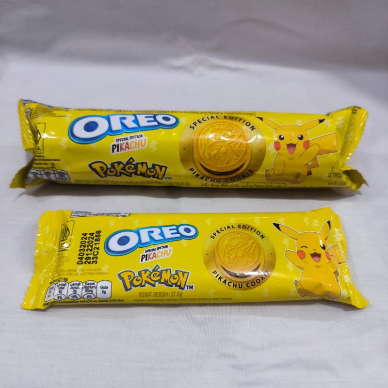 Jual oreo pokemon pikachu cookie special edition | Shopee Indonesia