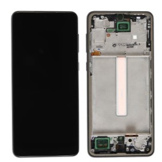 Jual LCD FULLSET+FRAME SAM A33 OLED LF FINGER ON (A336E) | Shopee Indonesia
