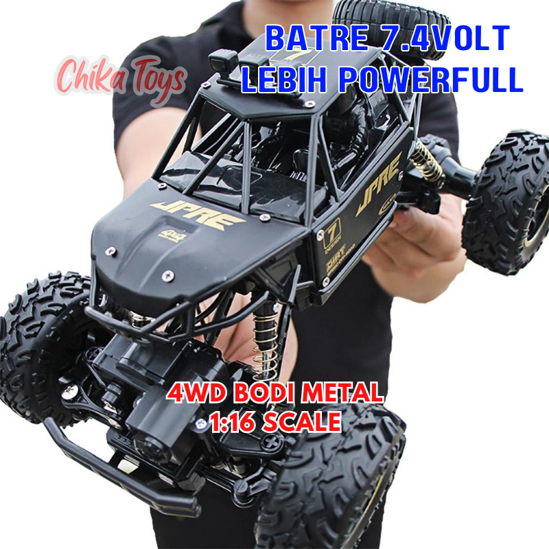 Jual Mobil Remote Control 4WD Bodi Metal 2.4Ghz Baterai Cas 2000MAH ...