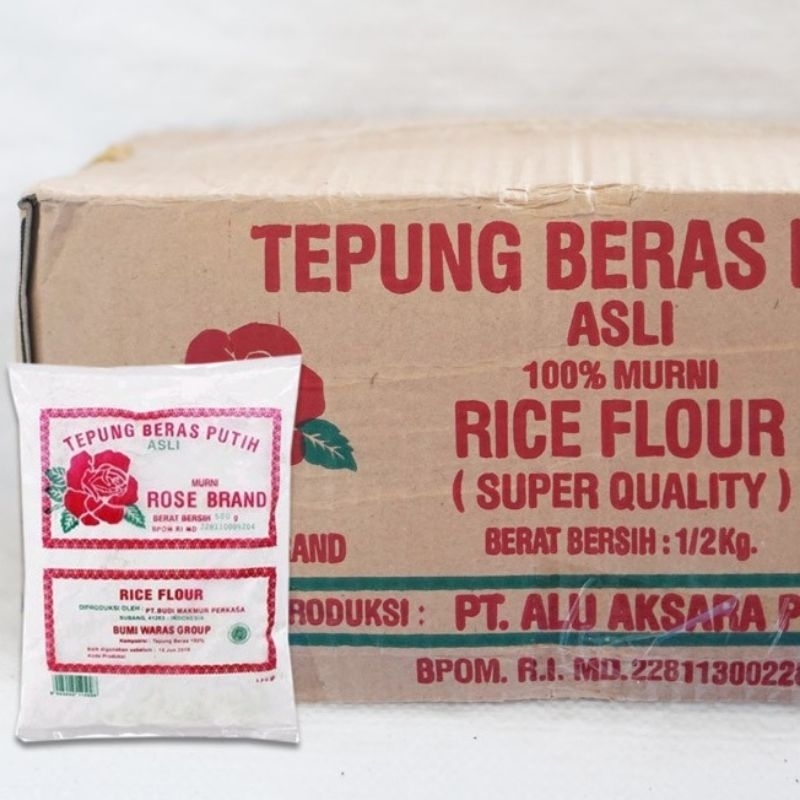 Jual TEPUNG Beras Rose Brand / 1 karton | Shopee Indonesia