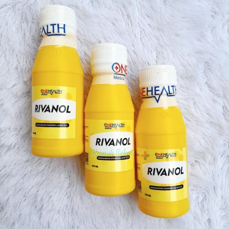 Jual RIVANOL 100ml Antiseptik Luka Antiseptic Rivanol Onehealth ...