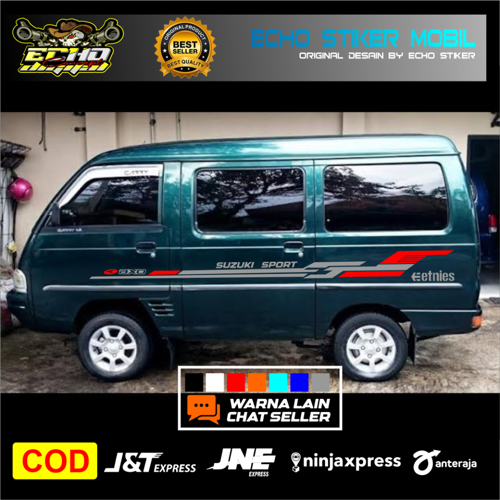 Jual STIKER MOBIL SUZUKI CARRY STIKER STRIPING LIST BODY MOBIL CARRY ...