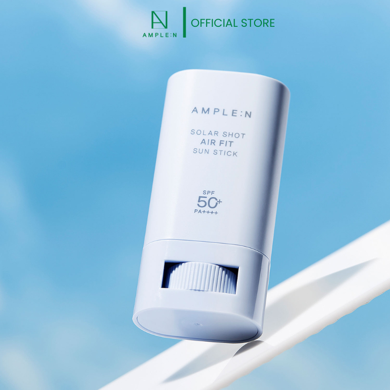 Jual AMPLE:N Solar Shot Air Fit Sun Stick | Shopee Indonesia