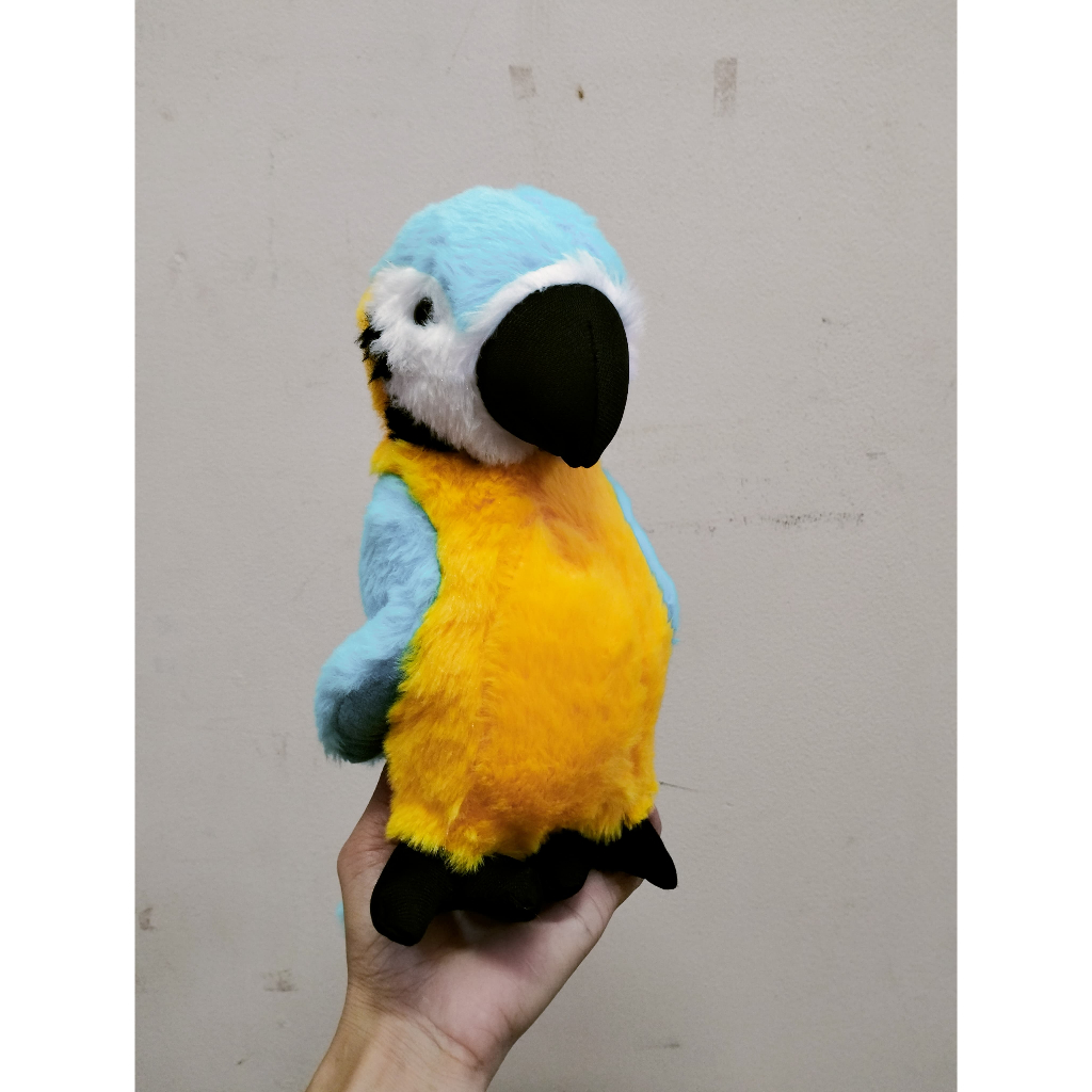Jual Dreamtoys96 Boneka Burung Beo Animal Toys Bird Bulu Rassel ...