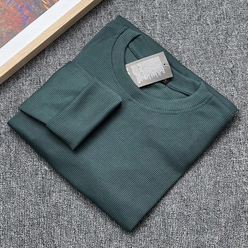 Jual Baju Rib Premium Wanita Kaos Lengan Panjang Basic Polos Allsize ...