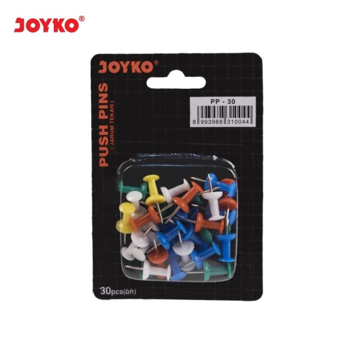 Jual Push Pins / Paku Styrofoam / Paku Mading PP-30 Joyko | Shopee ...