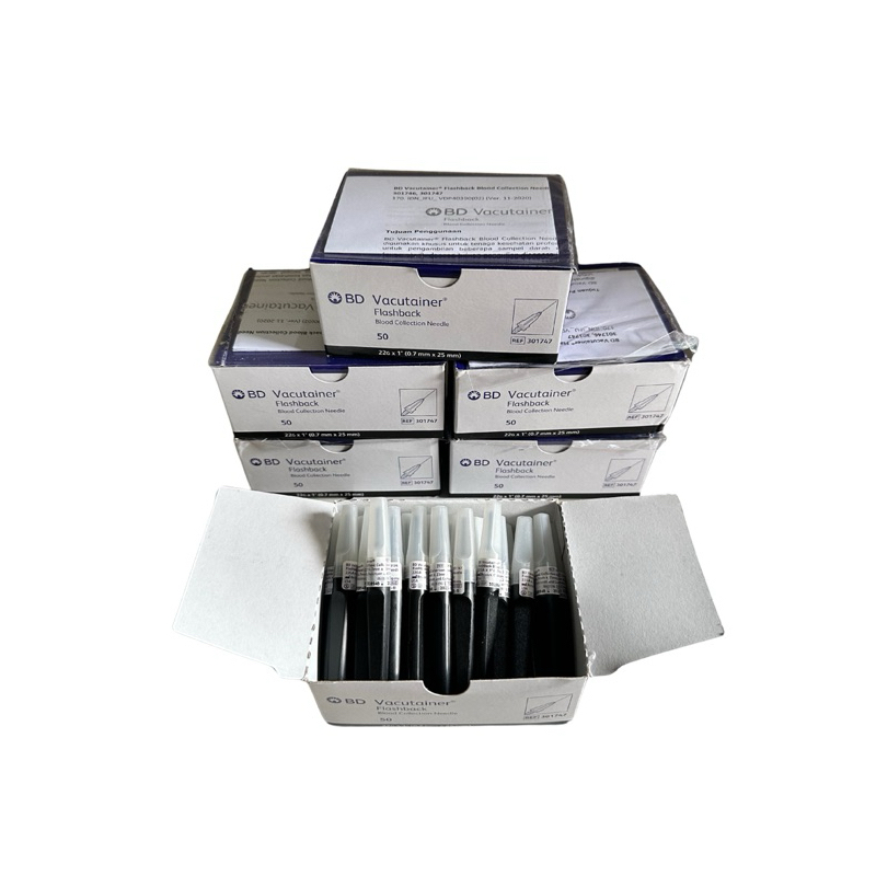 Jual BD Vacutainer flashback needle 22G w | Shopee Indonesia
