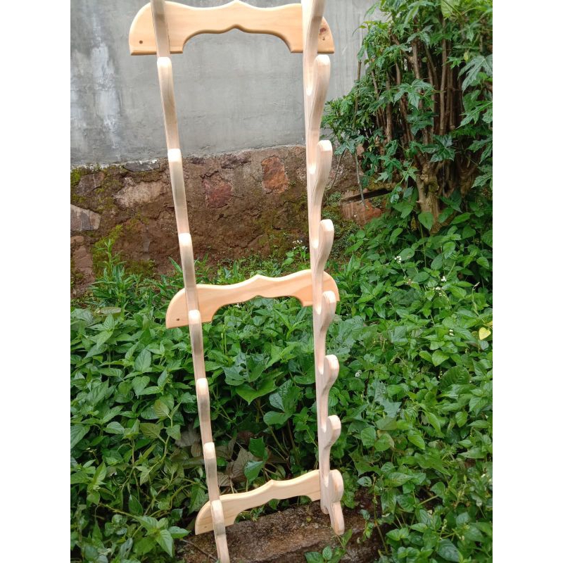 Jual Dudukan busur panah 8 tahap/stand/rak kayu hiasan dinding | Shopee ...