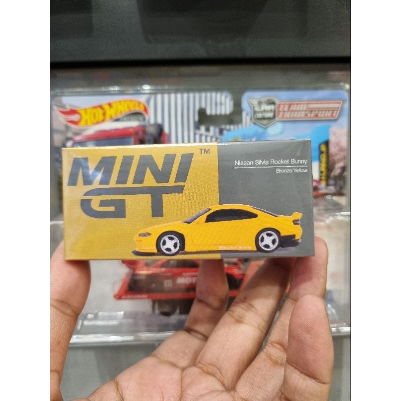 Jual Mini GT 643 Nissan Silvia Rocket Bunny Kuning | Shopee Indonesia