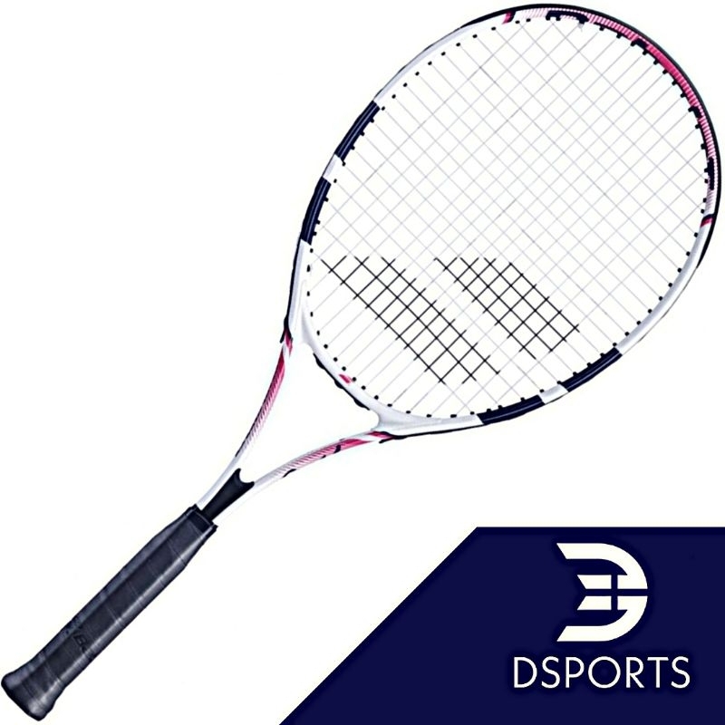 Jual Babolat Feather 102 260 White Pink Black G 16x19 260gr ( Racket ...