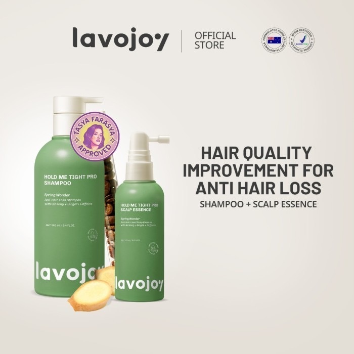 Jual Lavojoy Hold Me Tight Pro Shampoo Conditioner Spring Wonder Anti ...